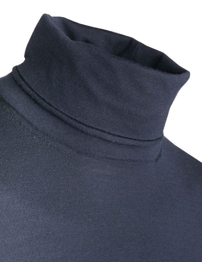Goes Botanical Dolcevita da Uomo in Lana Merino Blu