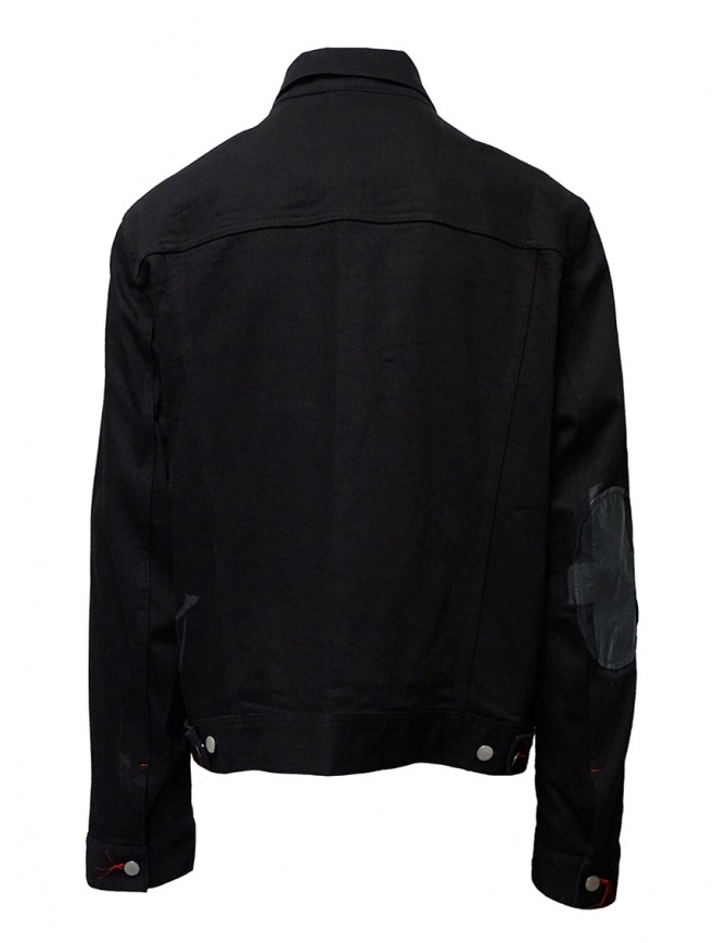 DDP Iconic Brand giacca in jeans nera da uomo