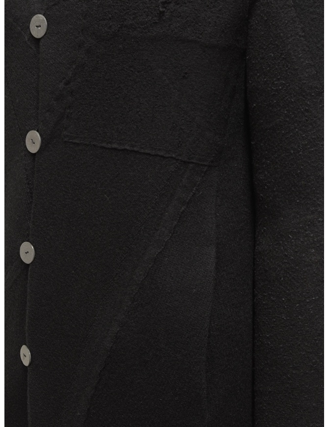 Label Under Construction men's black reversible coat