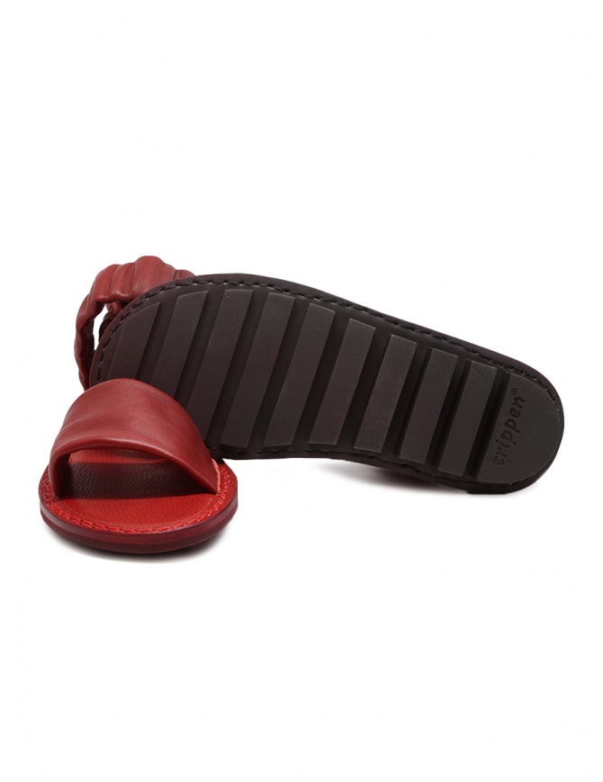 Trippen Synchron red open sandals for women