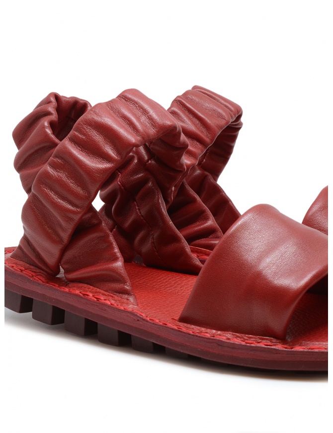 Trippen Synchron red open sandals for women