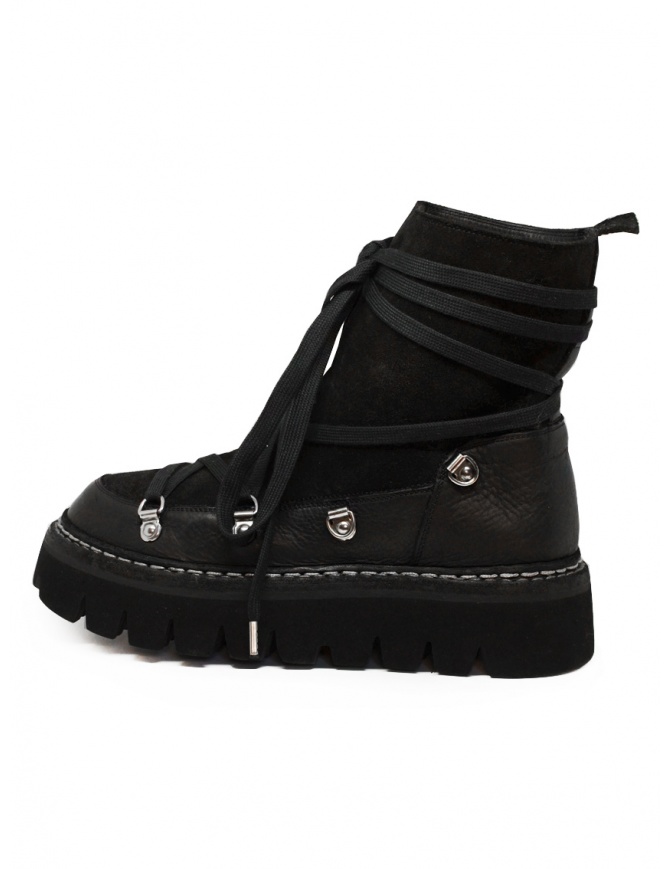 Guidi MOON01 stivali da donna con zeppa platform