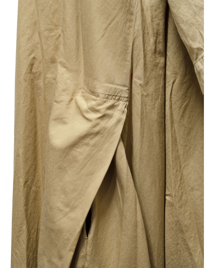 Casey Casey long beige tunic dress in cotton