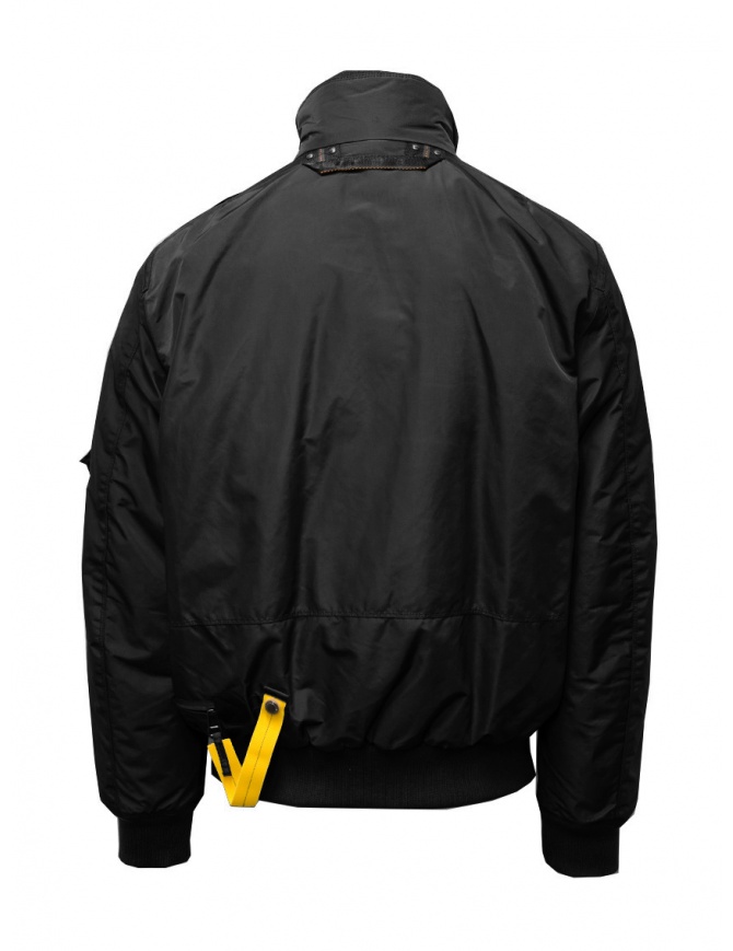 Parajumpers Fire black waterproof padded bomber jacket for men