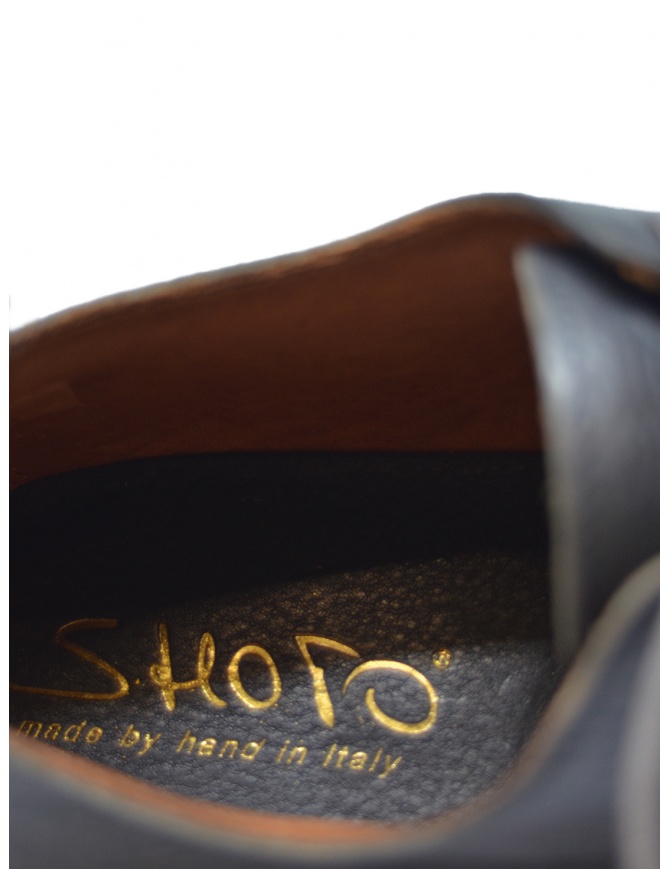 Shoto men's lace-up shoes in dark brown leather