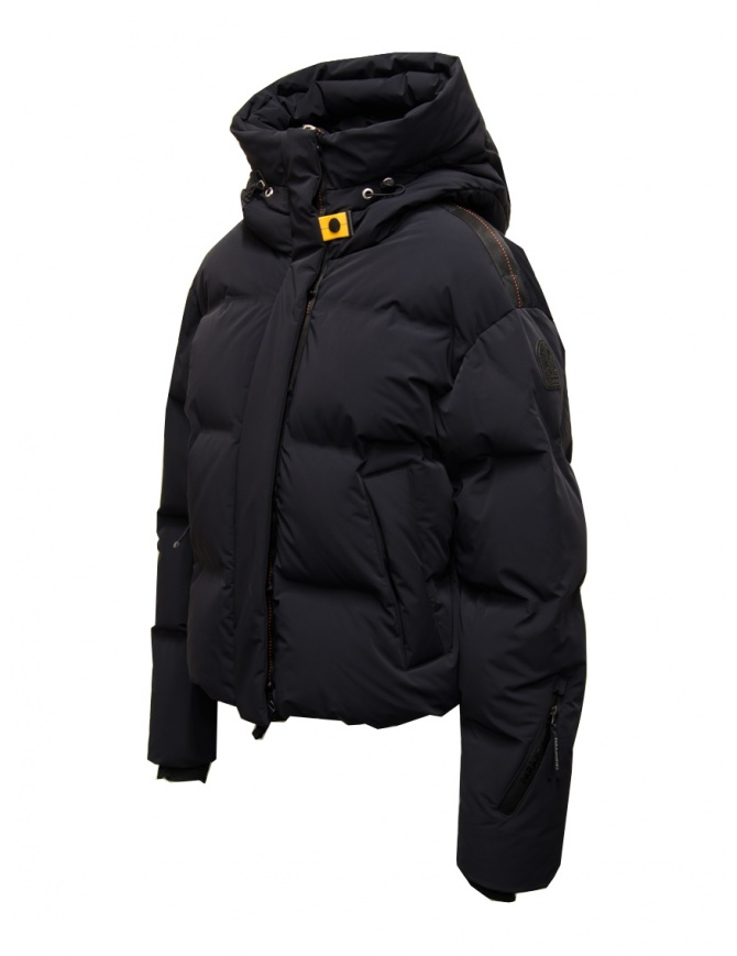 Parajumpers Riba short matte black smooth down jacket for woman