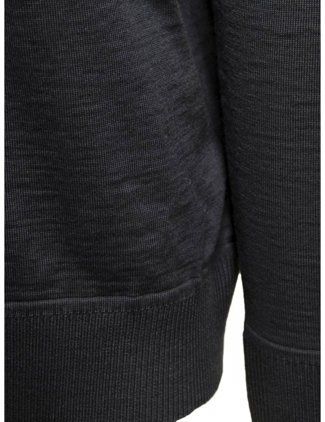 S.N.S. Herning Dark grey wool sweater for men
