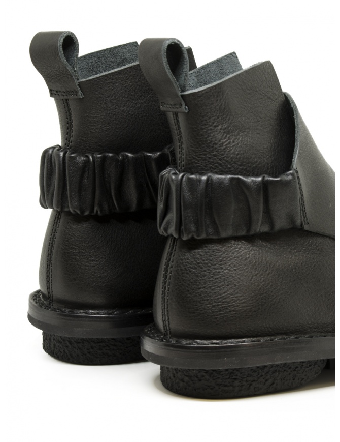 Trippen – Retreat black ankle boots with elastic strap