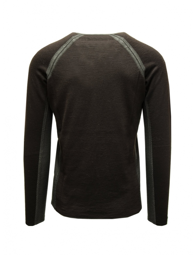 Label Under Construction – Men’s black and grey wool sweater – Shop online