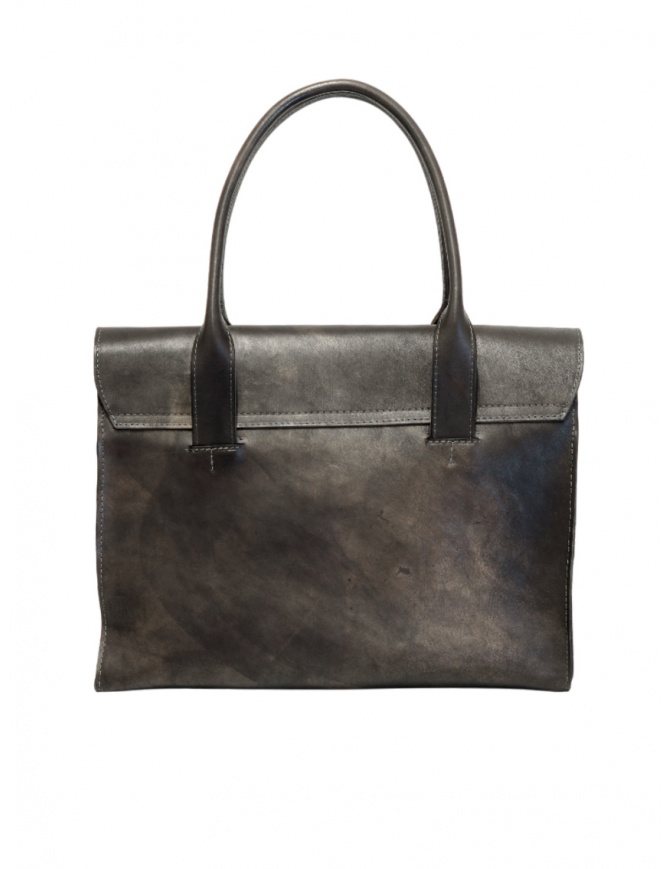 Tagliovivo Doctor L tote bag in graphite brown leather
